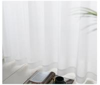 China Good sale Chiffon thickened diamond anti scratch gauze transparent gauze curtain gauze curtain for sale