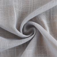 China Good sale Cross cotton slub gauze curtain plain color simple cotton gauze curtain for sale