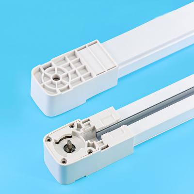 China Remote Smart  Motorized Electric Curtain Track Curtain Poles Tracks Accessories for sale