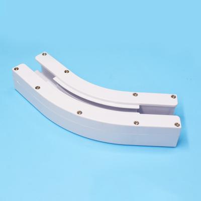 China Good Quality Motorized Curtain Track Motorized Curtain Track Curtain Accessories Turning barge 135 degrees for sale
