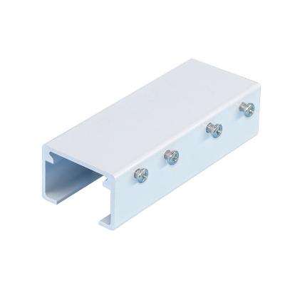 China Hot selling curtain track accessories Shangfei S curtain rail connection strip for sale