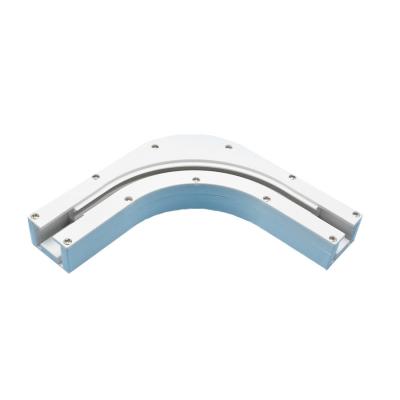 China Hot selling Jialisi curtain track curved rail 90 degree connector for sale