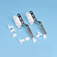 China Plastic+Aluminum Curtain Track Motorized Curtain Track Pulley Accessories for sale