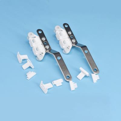 China Plastic+Aluminum Curtain Track Motorized Curtain Track Pulley Accessories for sale