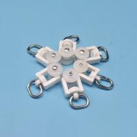 China Plastic+Metal Motorized Electric Curtain Track  Components Wheel for sale