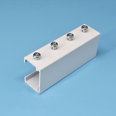 China Electric Curtain Track  Old Shangfei S Rail Barge Connector Components for sale
