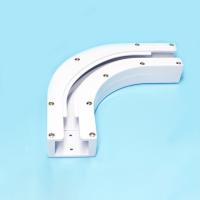 China Electric Curtain Track Sofym  S Track 90 Degree Turn-Over Connector Accessories for sale