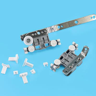 China Electric Curtain Sofym Track Electric Opening And Closing Curtain Accessories Luxury Type Stainless Steel Pulley for sale