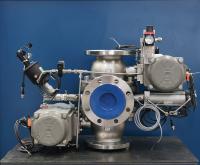 China Lubricant Additives Sanitary Pigging Systems 3 Way Distribution Valve for sale