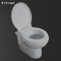 China Future 380mm Width Floor Mounted Back To Wall Wc P Trap One Piece Commode for sale