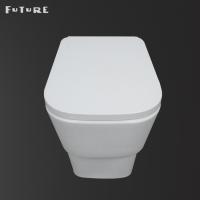 China Dual Flush Buttons Modern Toilet Back To Wall P Trap WC 350mm Width for sale