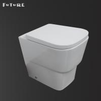 China Dual Flush Buttons Modern Toilet Back To Wall P Trap WC 350mm Width for sale