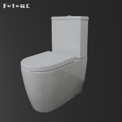 China Modern Close Coupled Toilet Pan 360mm Wide for sale