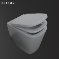China Gravity Flushing Bathroom Back To Wall Water Closet Ceramic Toilet BTW920 for sale