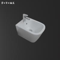 China Commercial Smooth Glazed Bathroom Bidet Wall Mounted Long Lifespan for sale