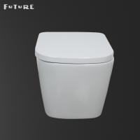 China CE Commercial compact Wall Mount Toilet Concealed Tank Wear Resistance for sale