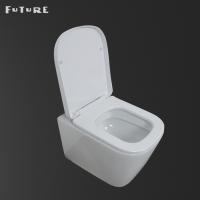 China CE Commercial compact Wall Mount Toilet Concealed Tank Wear Resistance for sale