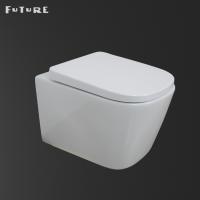 China CE Commercial compact Wall Mount Toilet Concealed Tank Wear Resistance for sale