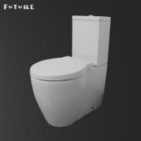 China White Close Coupled Water Closet 3L 6L Dual Flush Toilet ISO900 CE for sale