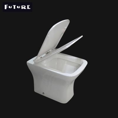 China 610*357*400MM Back To Wall Floor Mounted Toilet Comfort Height Btw Pan for sale