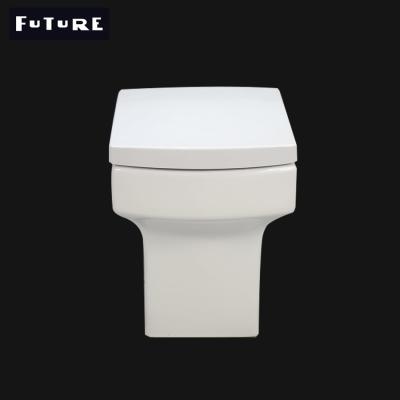 China 360mm Wide Square Back To Wall Toilets for sale