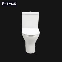 China UPC Comfort Height Close Coupled Short Projection Toilet Washdown Flushing for sale