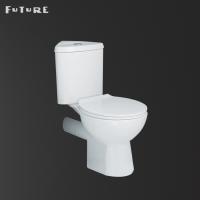 China Wear Resistance Close Coupled Corner Toilet Automatic Operation for sale