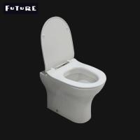 China Ceramic Short Projection Back To Wall Toilet 460mm Bathroom One Piece WC for sale