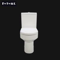 China Close Coupled Short Projection Toilet 365mm wide for sale