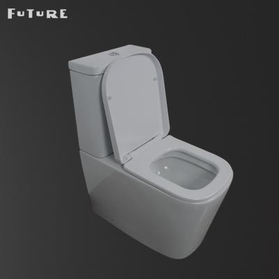 China SD920 Short Projection Close Coupled Bathroom Toilet 0.79-1.58 Gallons Flushing for sale