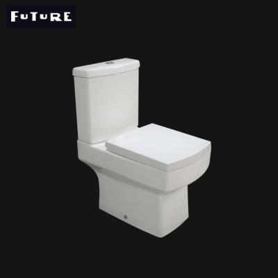 China UPC S Trap Floor Mounted Wc Short Projection Comfort Height Toilet 20-30KG for sale