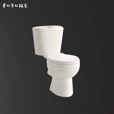 China Anti Fouling Glaze Comfort Height Elongated Toilet H480mm Seat Dual Flush Buttons for sale
