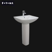China High Density Bathroom Pedestal Basin Freestanding for sale