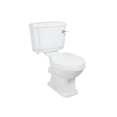 China Upper Pressing Two End Type Close Coupled Bathroom Toilet Pan UPC Certificate for sale
