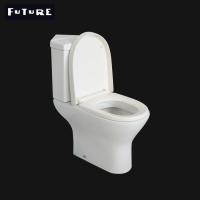 China Antirust Modern Close Coupled Corner Toilets For Small Spaces 795mm High for sale