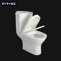 China Antirust Modern Close Coupled Corner Toilets For Small Spaces 795mm High for sale