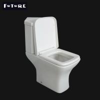 China Efficient Flushing Rimless Close Coupled Corner Toilets For Small Bathrooms for sale