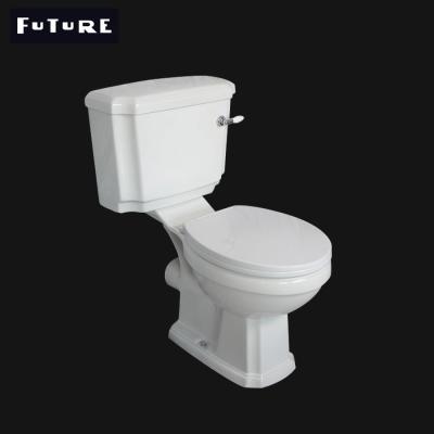 China Floor Standing Close Coupled Bathroom Toilet  3L  6L Concealed Water Tank for sale