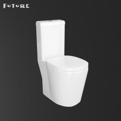 China Soft Close Seat Cover Close Coupled Bathroom Toilet Floor Mounted Wc for sale