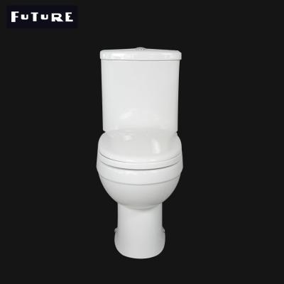China Soft Seat Cover Close Coupled Modern Toilet  Dual Flush 3L 6L Washdown Wc for sale