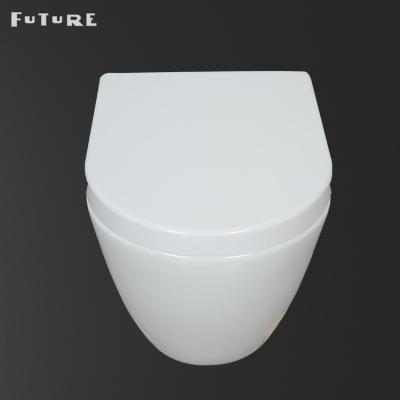 China Dual Flush 3L 6L Ceramic Wall Hung Toilet European Wall Mount Toilet for sale