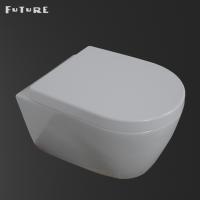 China Dual Flush 3L 6L Ceramic Wall Hung Toilet European Wall Mount Toilet for sale