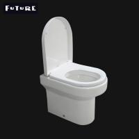China Dual Flush 3L  6L Close Coupled Comfort Height Toilet  Back To Wall WC for sale
