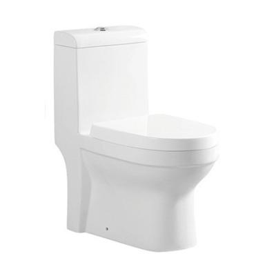 China Siphonic One Piece Toilet Bowl Dual Flush Ceramic Material for sale