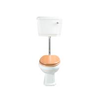 China Bathroom Low level cistern single flush Toilet for sale