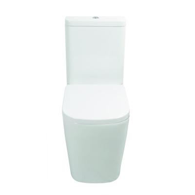 China High Density Bathstore Close Coupled Toilet White Two Piece WC Strong Load Bearing for sale
