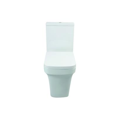 China Eco Friendly Double Flushing Close Coupled Bathroom Toilet 2 Piece Wc for sale