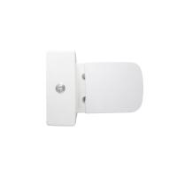 China Anti Fouling Glazed Rectangle Two Piece Water Closet Scratch Resistant for sale