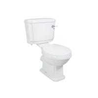 China Polished Ceramic Close Coupled Wc Toilet Environmental 440*490*400MM for sale