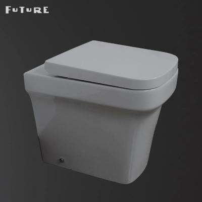 China Antibacterial Contemporary Back To Wall Toilet 360*520*420MM for sale